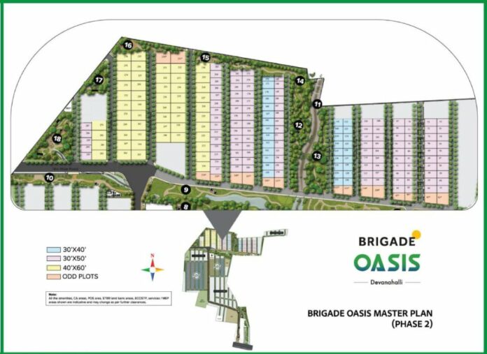 Brigade Oasis Resale Plots in Devanahalli, Bangalore Details | Reviews ...