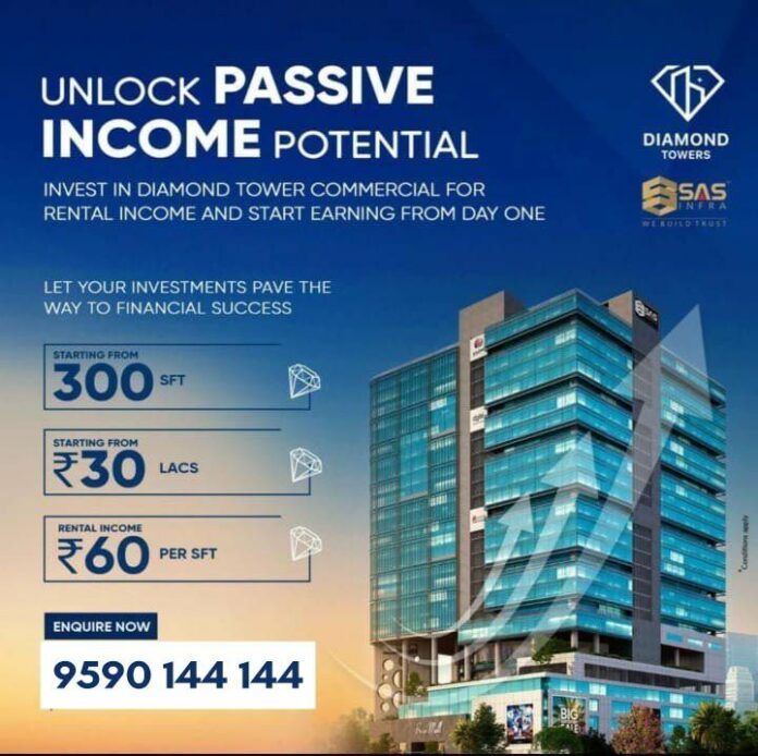 SAS Diamond Towers Commercial in Financial District, Hyderabad Details | Reviews | Price | Floor ...
