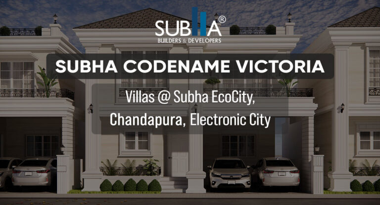 Subha Codename Victoria Villas at Subha Ecocity in Chandapura ...