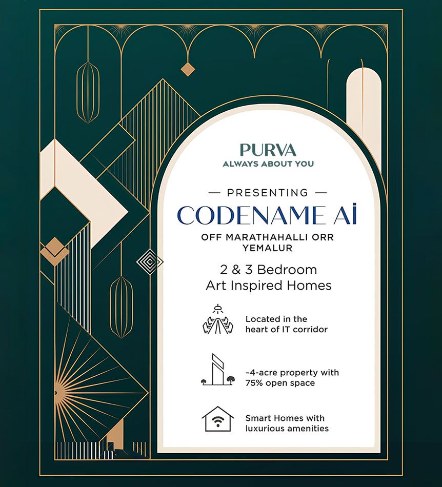 Purva Codename Infinity on International Airport Road, Bangalore ...