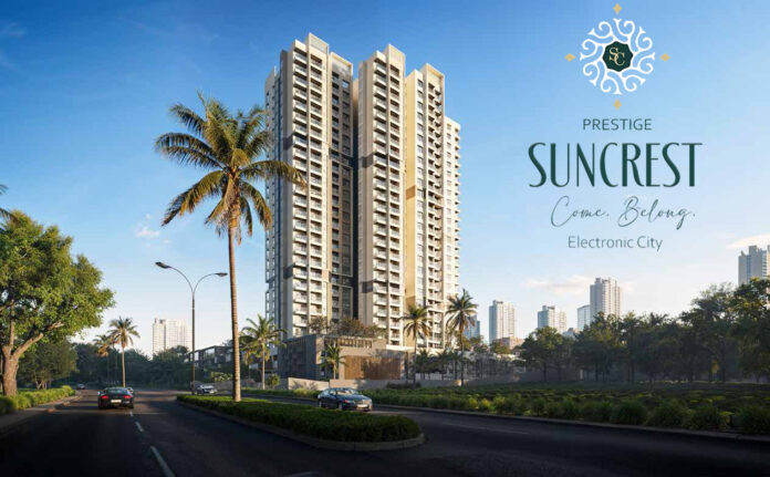 Prestige Suncrest Apartments in Electronic City, Bangalore Details | Reviews | Price | Floor ...